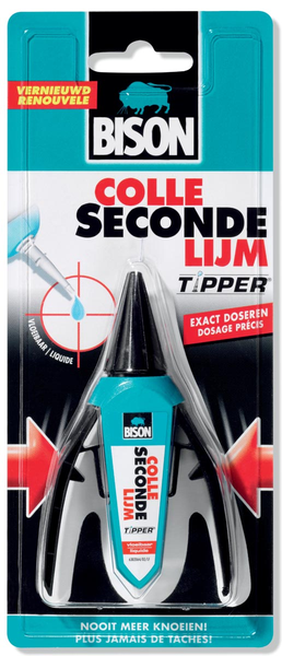 Bison secondelijm Tipper – Merken Distributie